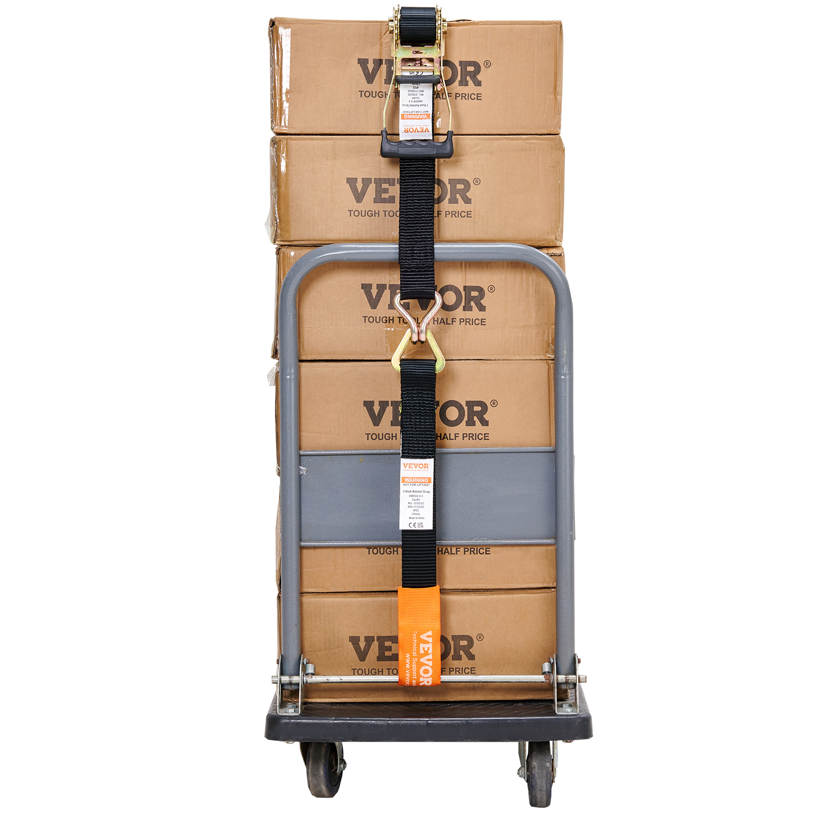 VEVOR Ratchet Straps Tie Down Strap 2"x 8' ,15',27',30' w/J Hook/S Hook/E-Track | eBay