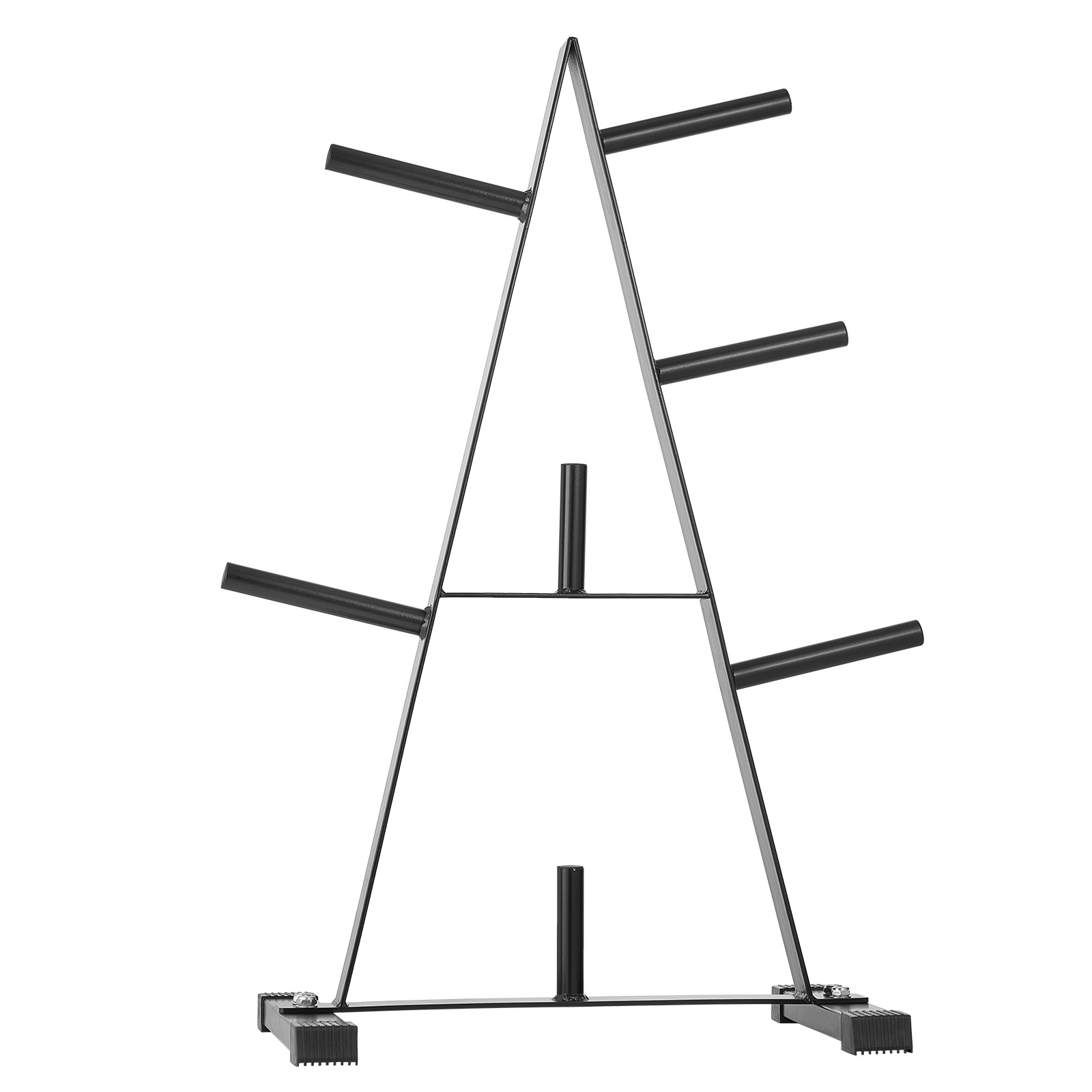 Uimoso Weight Plate Rack Weight Plate Tree Gym Barbell Storage Stand ...