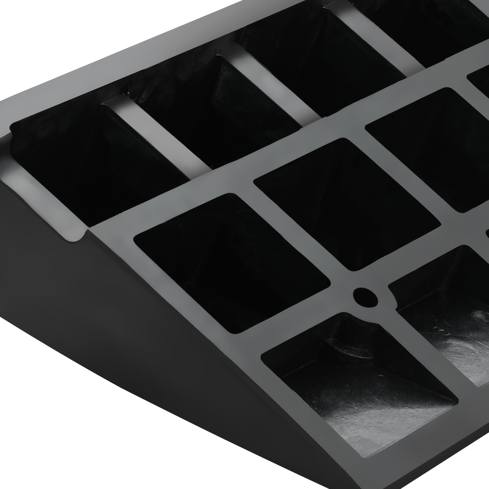 VEVOR Rubber Curb Ramp 2 Pack, 5" Rise Height Heavy-Duty 33069 lbs/15 T ...