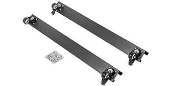 VEVOR Server Rack, 27U Open Frame Rack, 4-Post IT Server Relay Rack, 19 ...