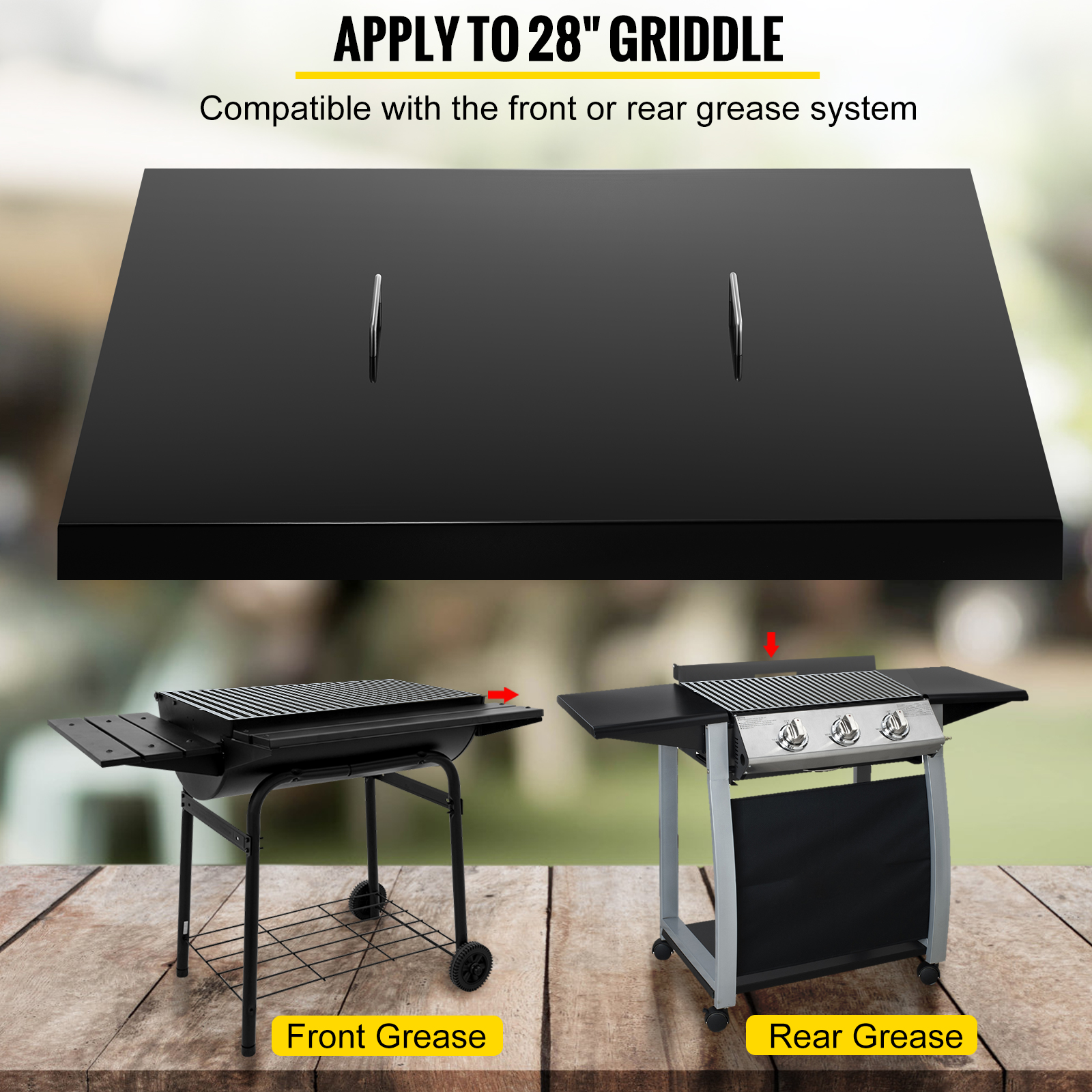 VEVOR Griddle Cover, Compatible with Blackstone 28" Griddle, Powder ...