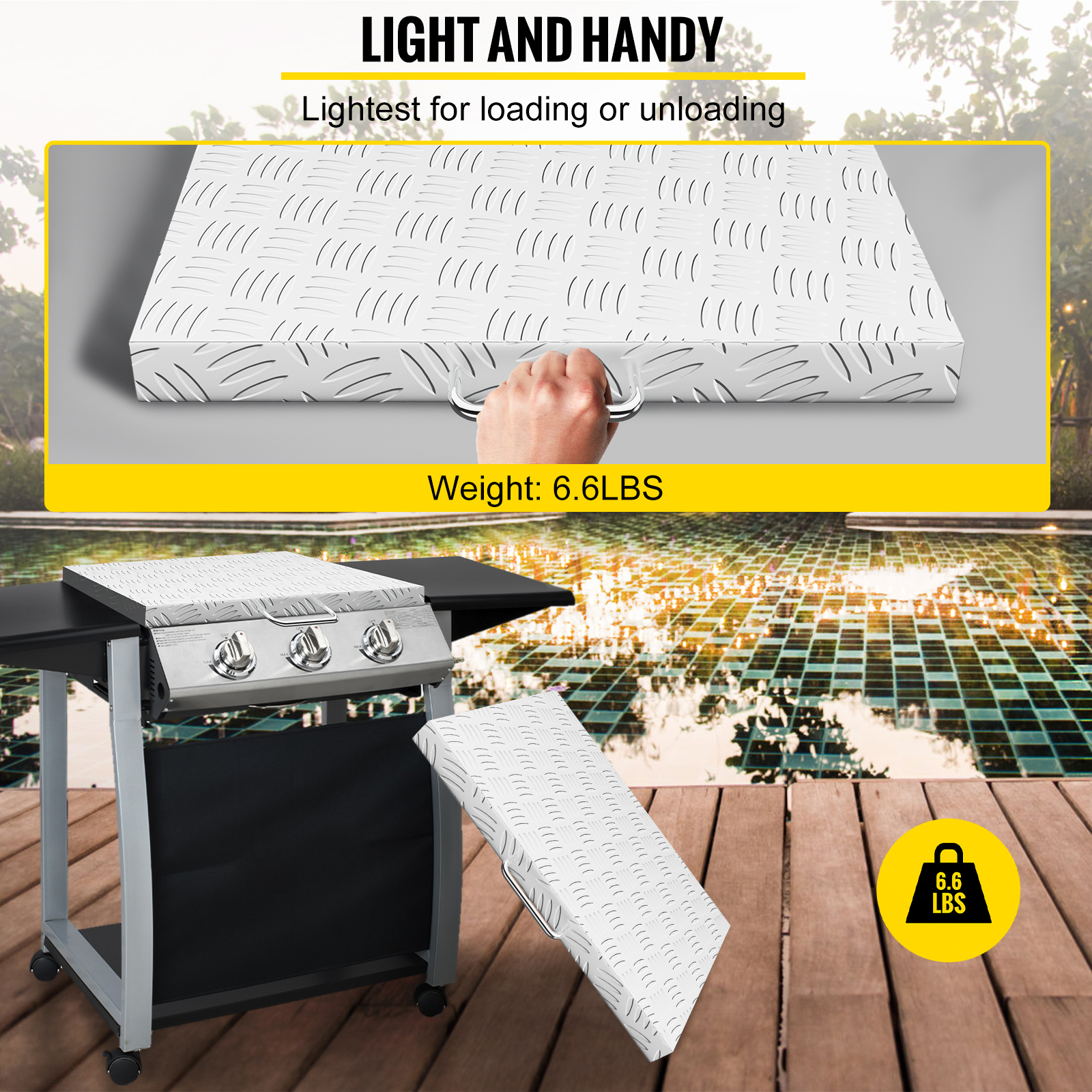 VEVOR Griddle Cover, Compatible with Blackstone 28" Griddle, Light ...