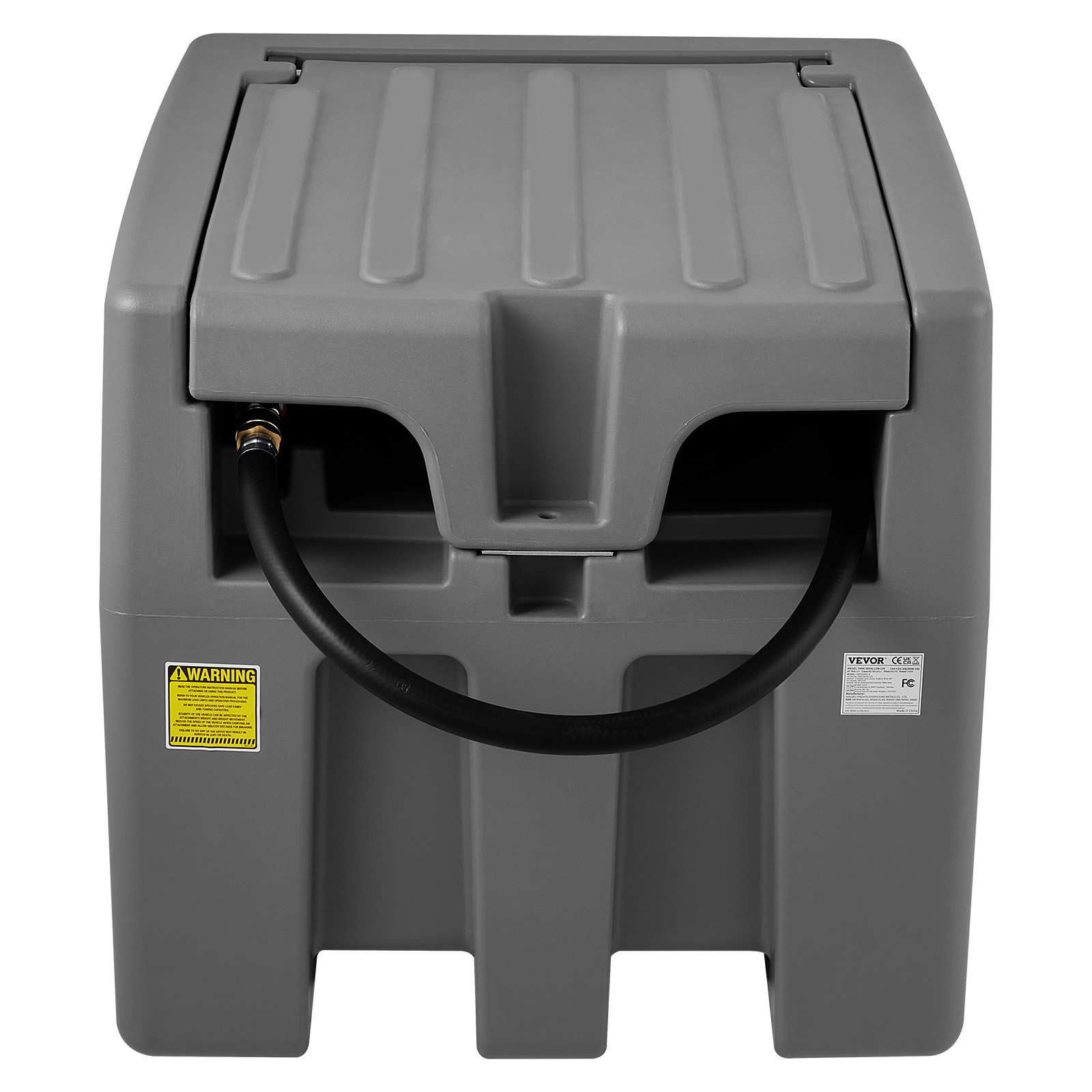 VEVOR Portable Diesel Tank 58 Gal Diesel Fuel Tank with 12V Transfer ...