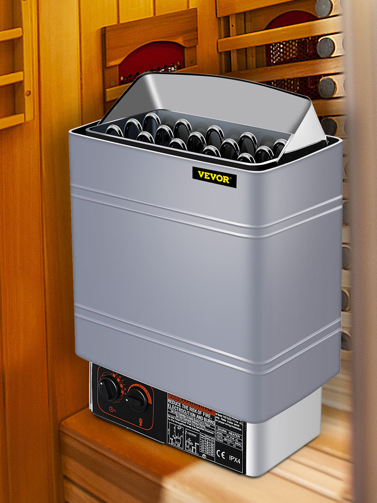 VEVOR Sauna Heater 9KW Dry Steam Bath Sauna Heater Stove 220V-240V with ...
