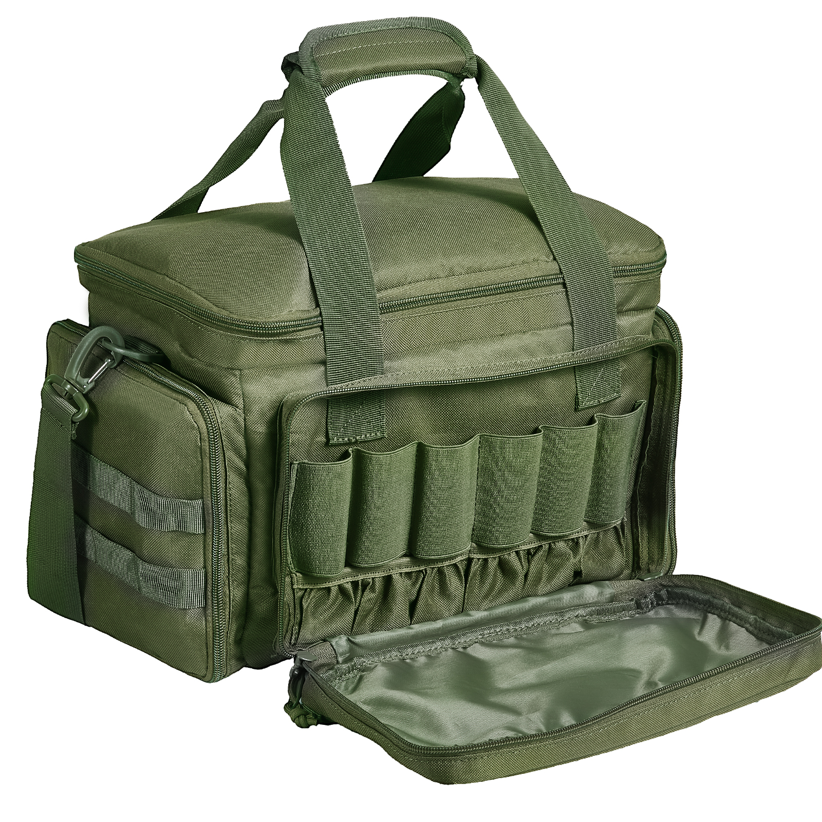 VEVOR Tactical Range Backpack for 6/2/4/3 Pistols Gun Backpack Green ...