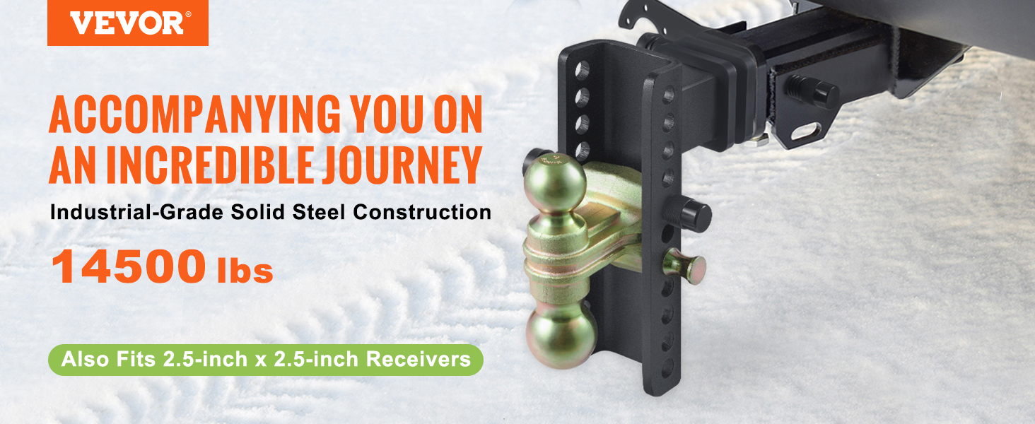 B&W Tow & Stow Hitch B&W Tow & Stow Adjustable Trailer Hitch - 2.5 ...