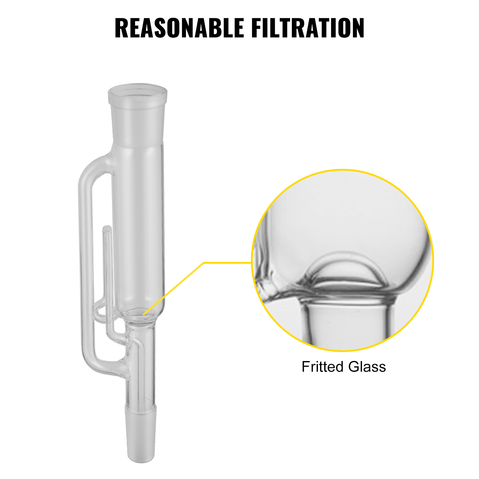 VEVOR VEVOR Glass Soxhlet Extraction Apparatus Set 55/50 with ...