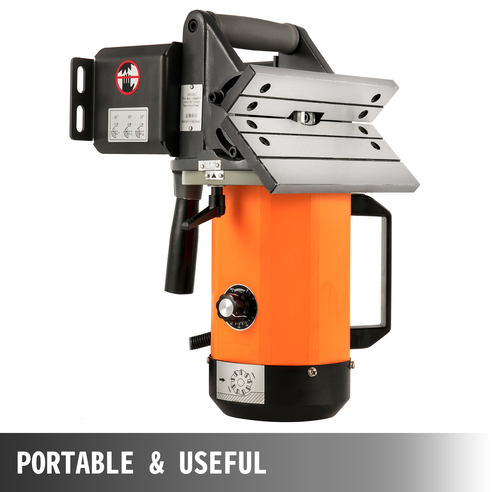 Portable Electric Chamfering Machine, Beveling Machine Edge Milling ...