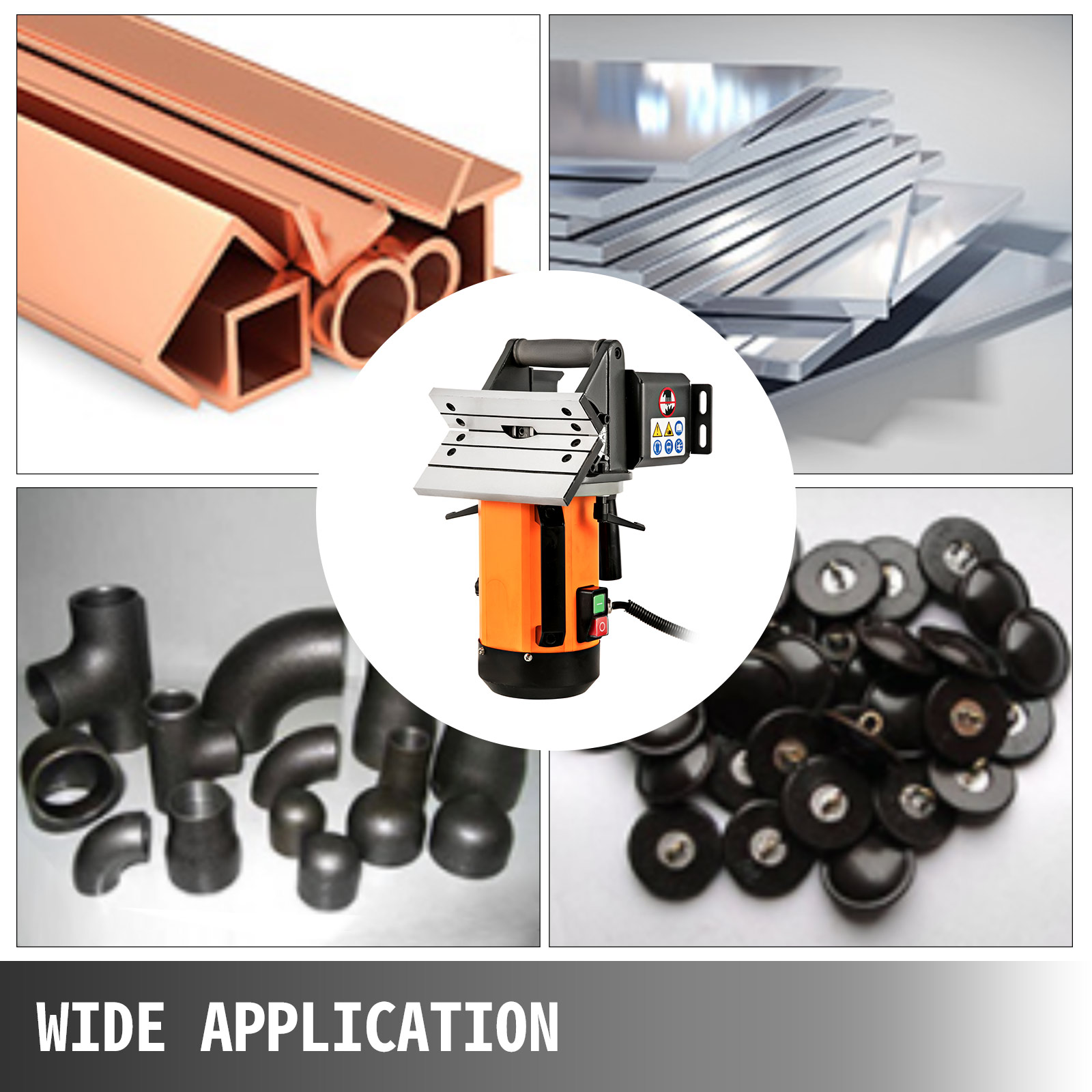 Vevor Machine à Chanfreiner électrique Tx-r200a, Chanfreinage Machine ...