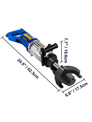Vevor Electric Hydraulic Rebar Bender Portable 22mm 7/8'' Hand Held ...