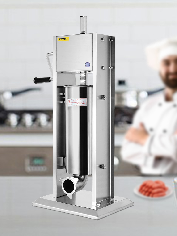 Sausage Stuffer Sausage Maker 5L Vertical Meat Stuffer Stainless Steel ...
