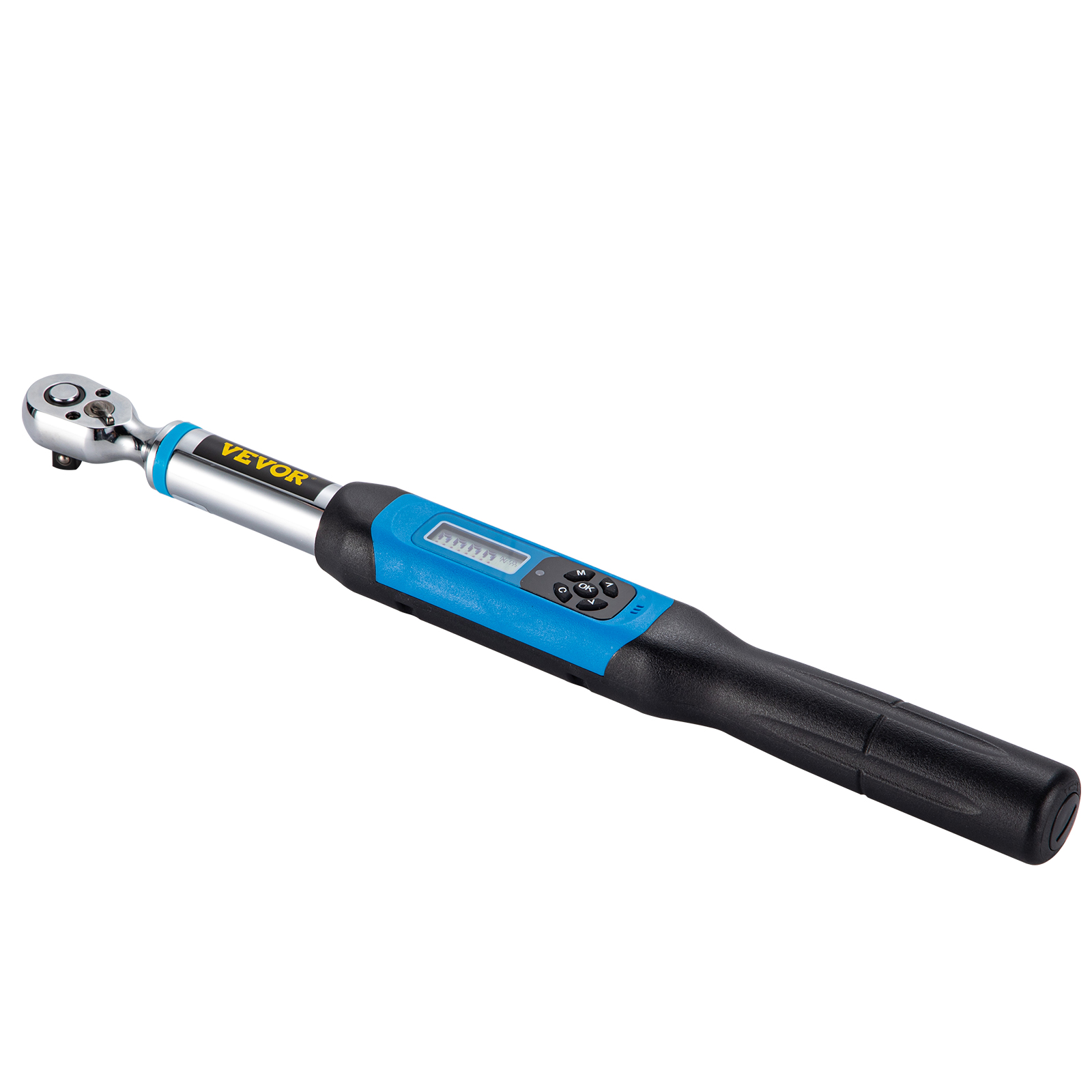 VEVOR Digital Torque Wrench Adjustable Torque Wrench 1/2" Drive 3/8 ...