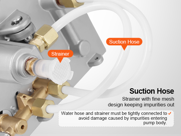 VEVOR Hydrostatic Test Pump, Max 25 bar/362 PSI, Dual Valve Hydraulic ...