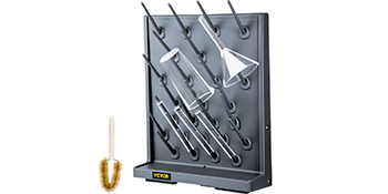 VEVOR Drying Rack Lab Glassware Rack PP Material Glassware Drying Rack ...