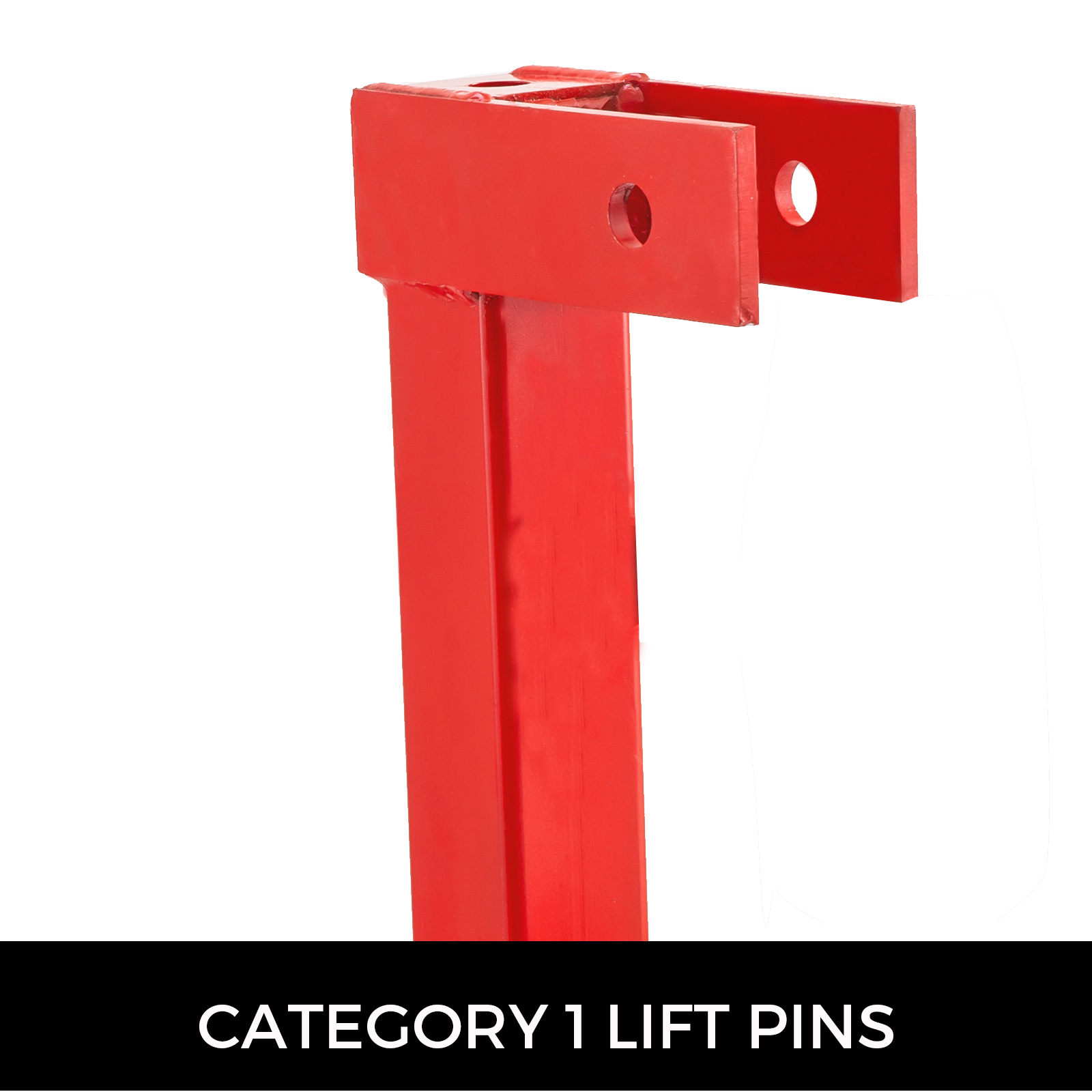 3 Point 2inch Receiver Trailer Hitch Tractor Drawbar Lift Pins Steel 3 ...