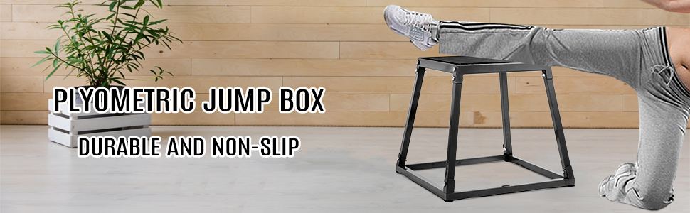 VEVOR Plyometric Box Set, 30 Inch Plyometric Platform and Jumping ...