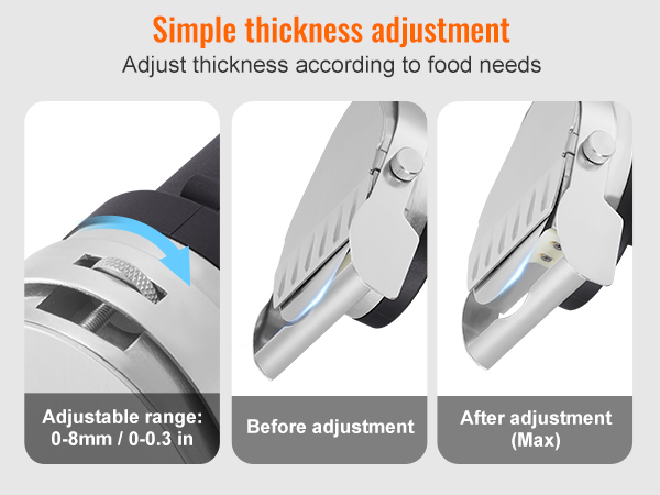 VEVOR Electric Shawarma Knife, 80W Cordless Battery Professional ...