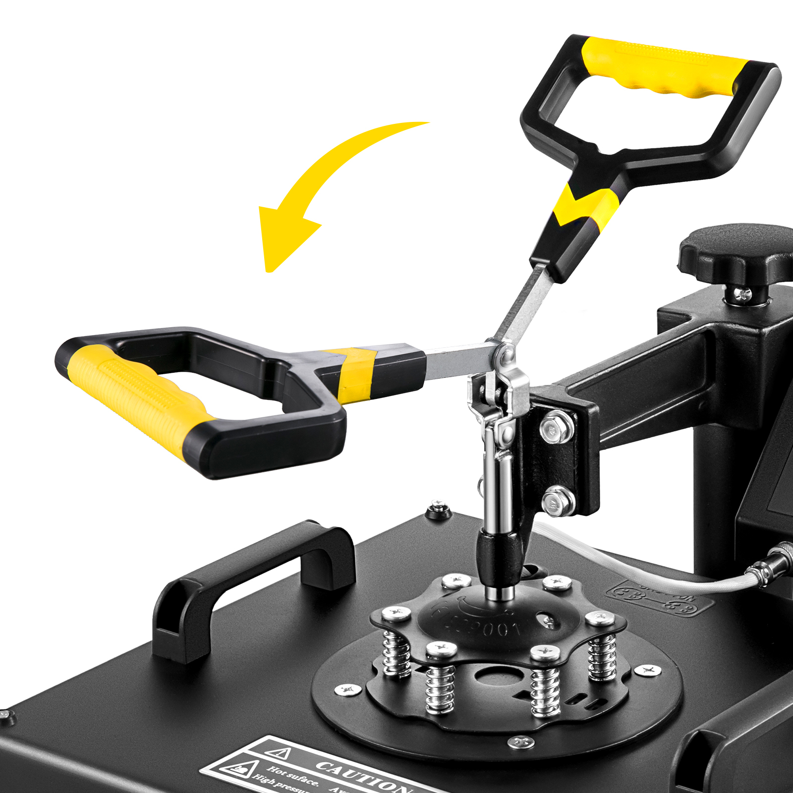 Mophorn 15 x 15 Inch Heat Press Machine 5-in-1 Combo Swing Away T-Shirt ...