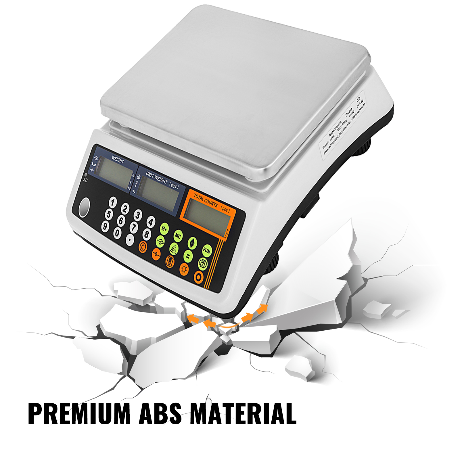 Digital Parts Coin Prime Precise Counting Scale 6.6 Lb X 0.002 Lb Food ...