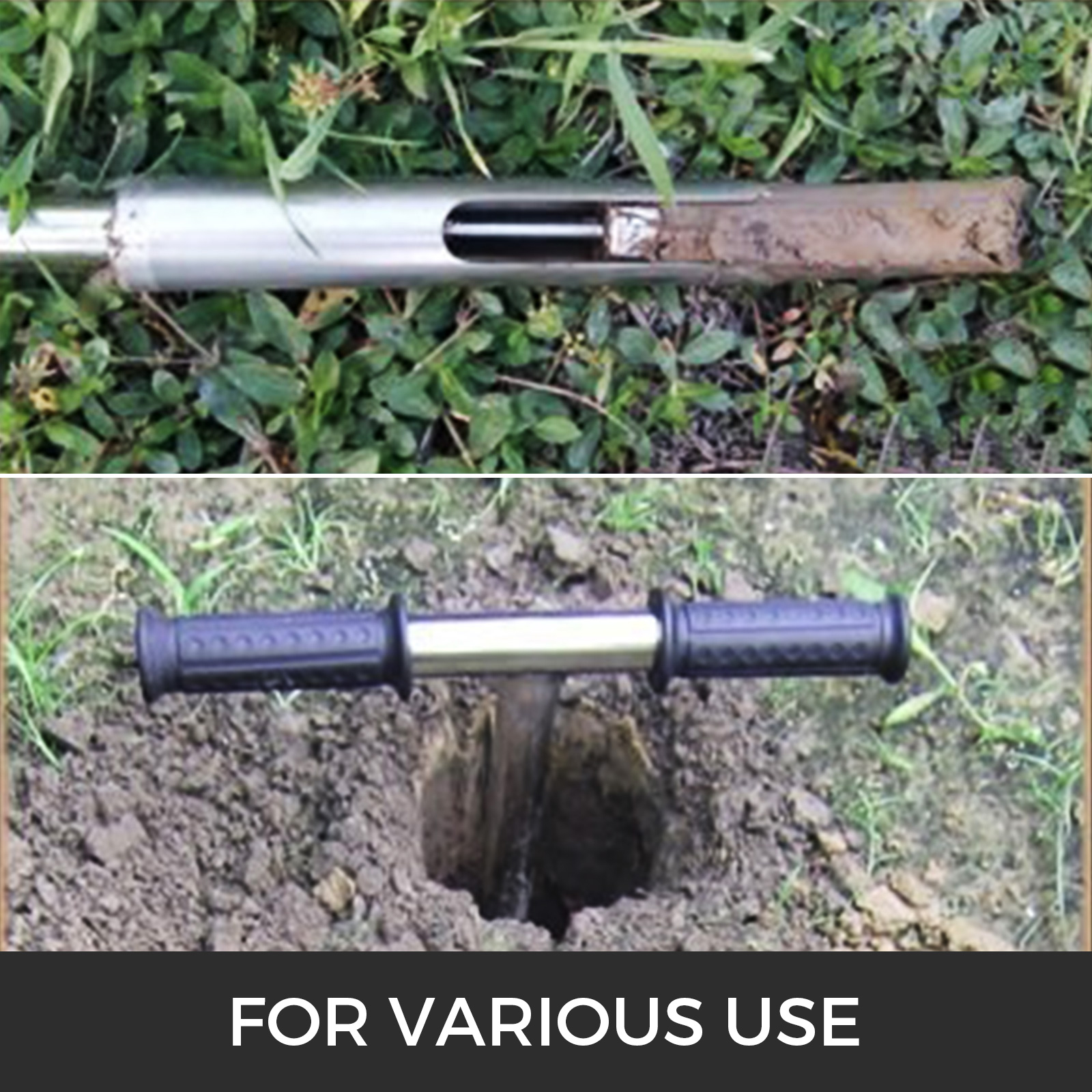 Stainless Steel Sampling Soil Sampler Probe Original Soil (dutch Drill ...