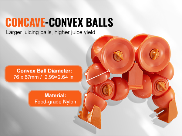 VEVOR Presse-Agrumes Électrique Commercial 120 W Extracteur de Jus d ...