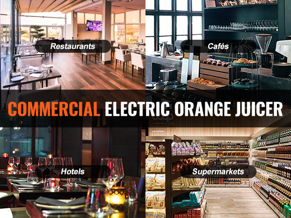 VEVOR Commercial Orange Juicer Machine, 120W Automatic Juice Extractor ...
