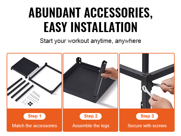 VEVOR Plyometric Jump Boxes, 12/18/24/30 Inch Plyo Box, Platform and ...