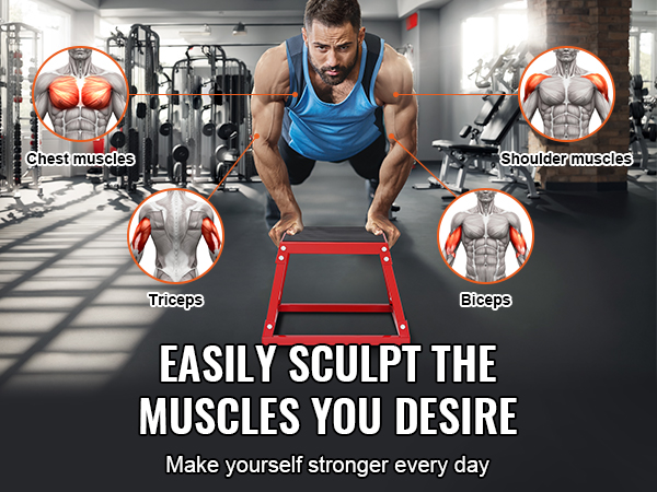 VEVOR Plyometric Jump Box, 12 Inch Plyo Box, Steel Plyometric Platform ...