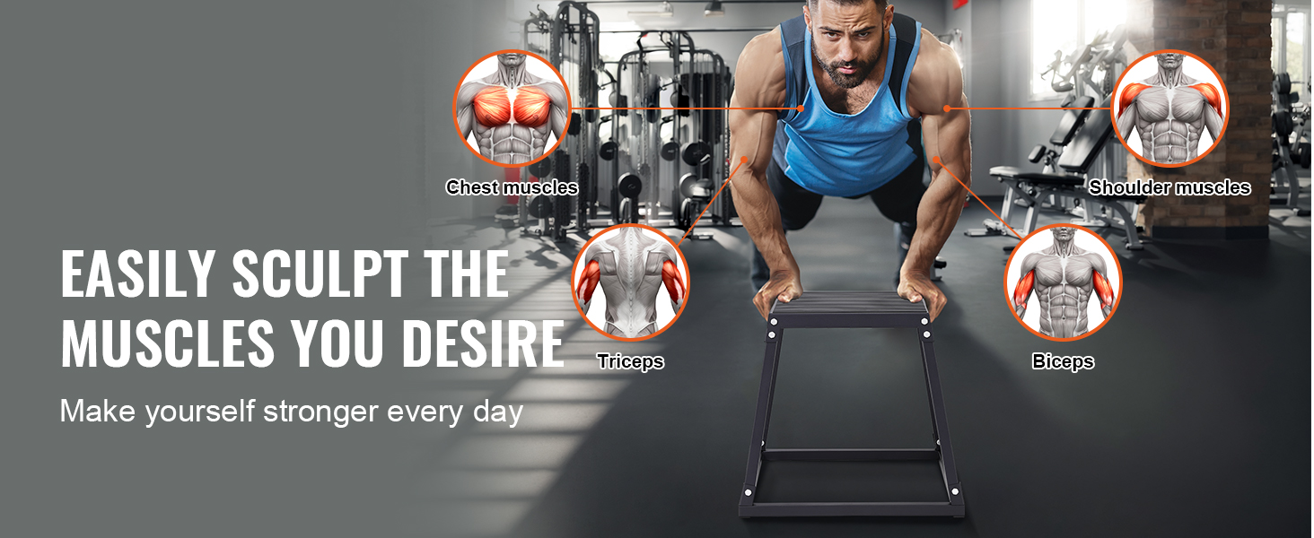 Plyometric Box GanFindX Steel Plyo Box 12/18 Inch - Metal Jump Box For ...