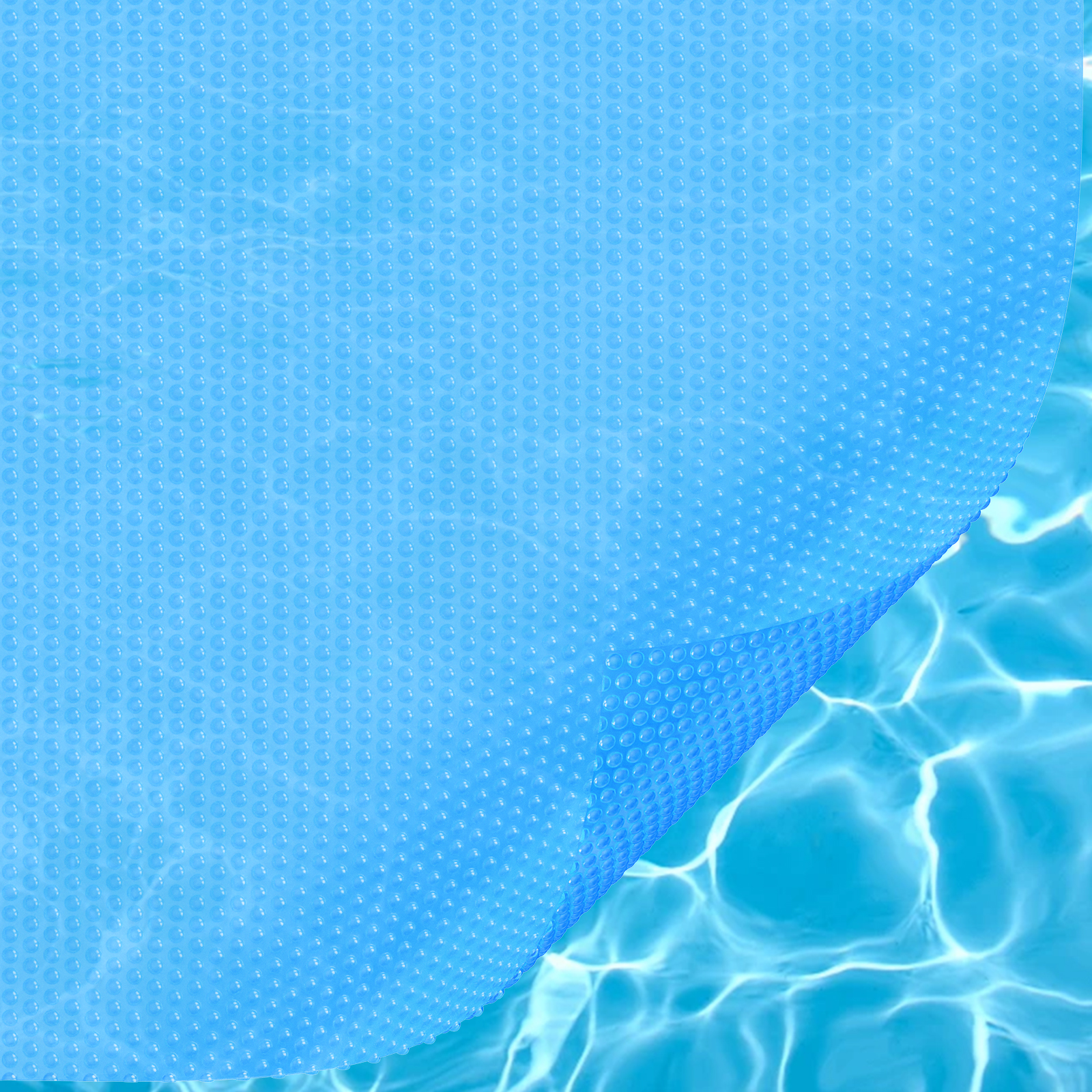 16 Mil Solar Pool Cover Heater 24x12 28x14 32x16 36x18 40x20 Swimming ...