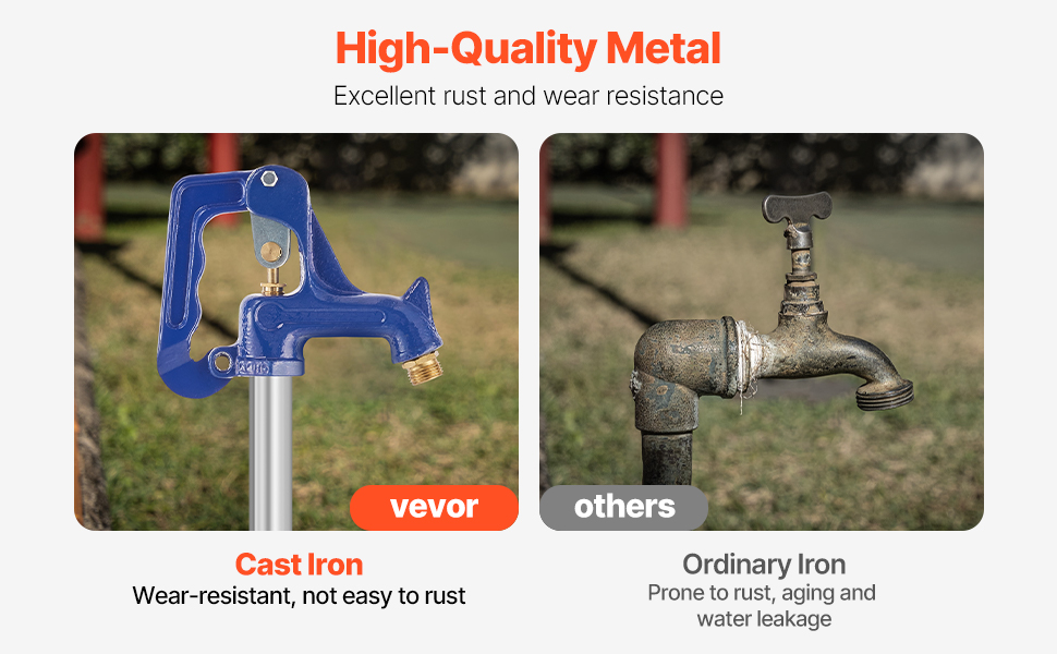 Frost Free Outdoor Faucet Freeze Proof Yard Hydrant Complete Head ...