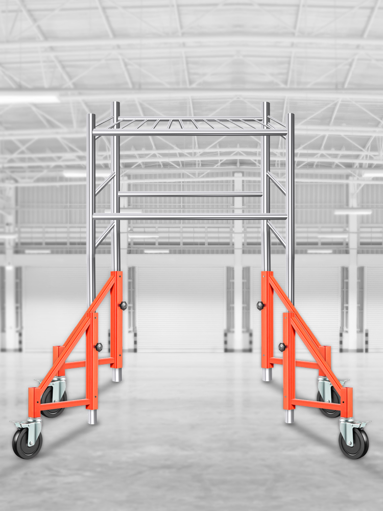 VEVOR Scaffold Outrigger, 18" x 18" x 24" Scaffolding Outriggers, 4 ...