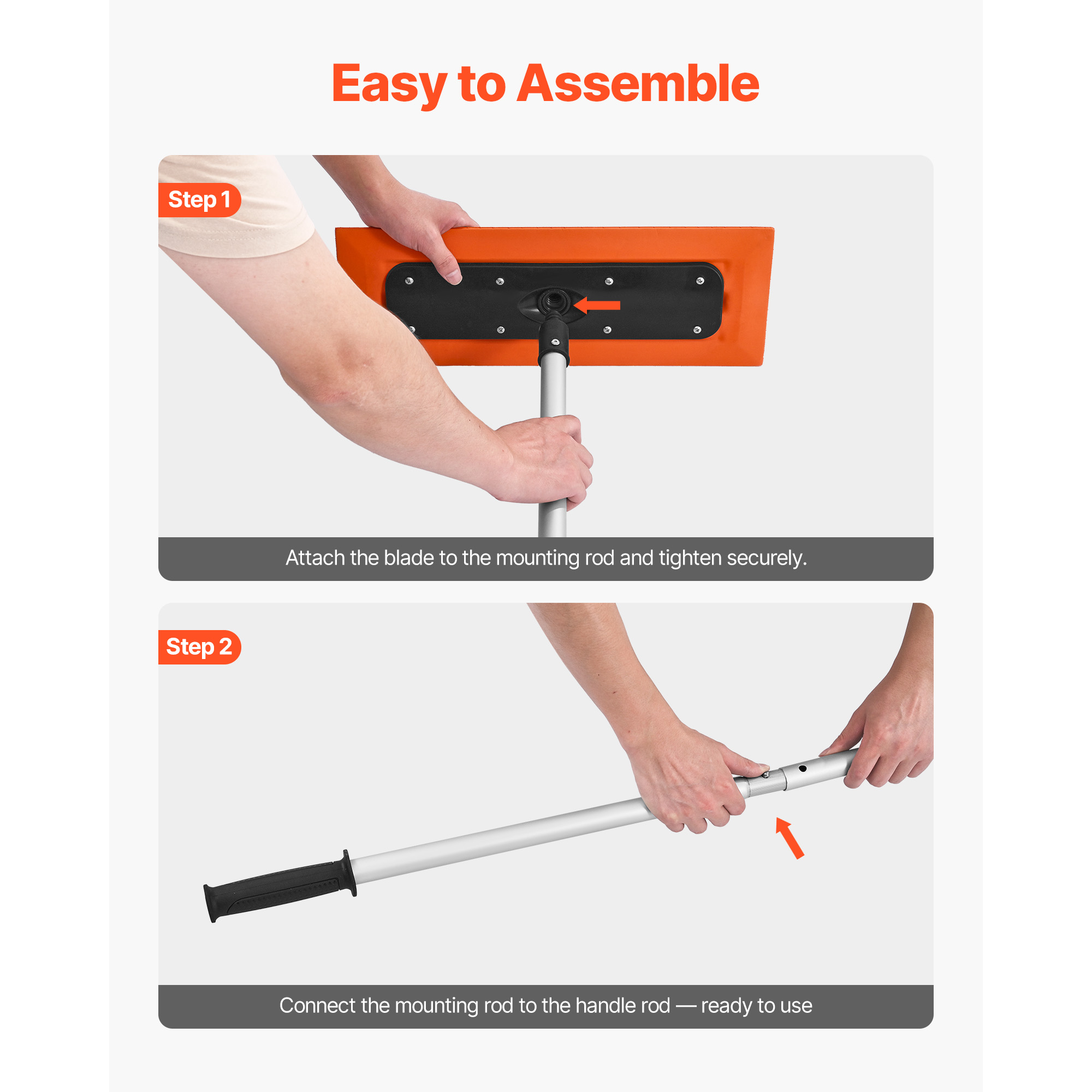 Mophorn Snow Roof Rake, 4ft Extendable Car Roof Snow Scraper, 17.7 in ...