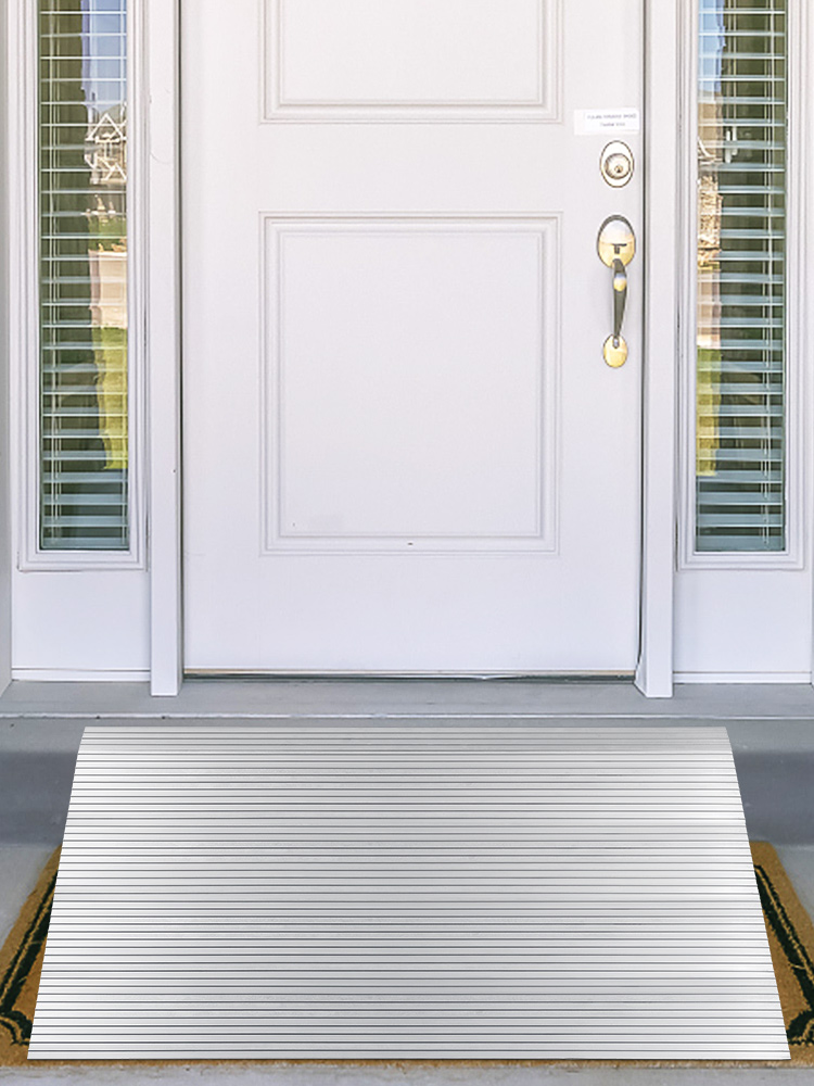 VEVOR Transitions Modular Entry Ramp, 4" Rise Door Threshold Ramp ...