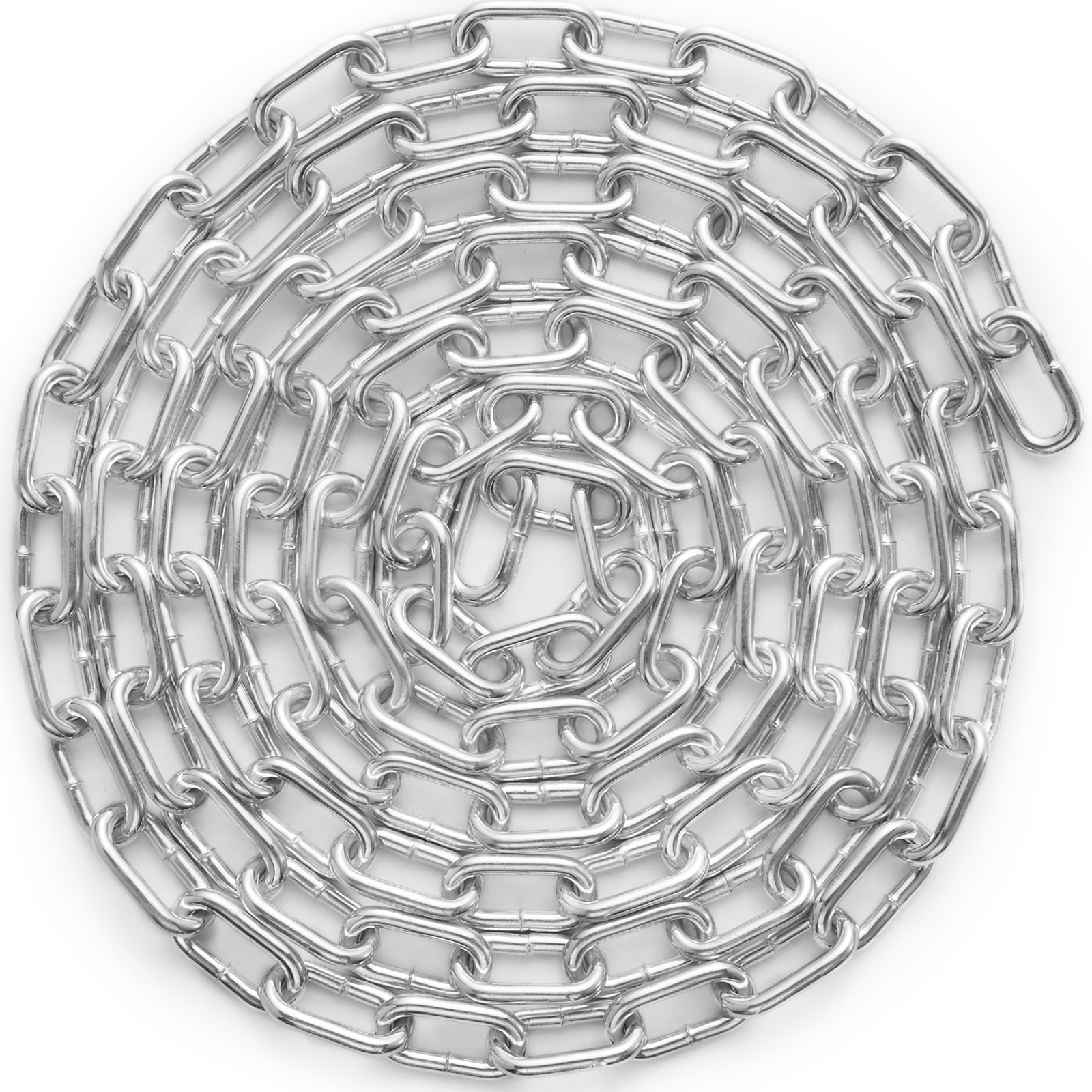 Zinc Plated Proof Coil Chain 3/16",5/16",1/8" Carbon Steel Chain Sling ...