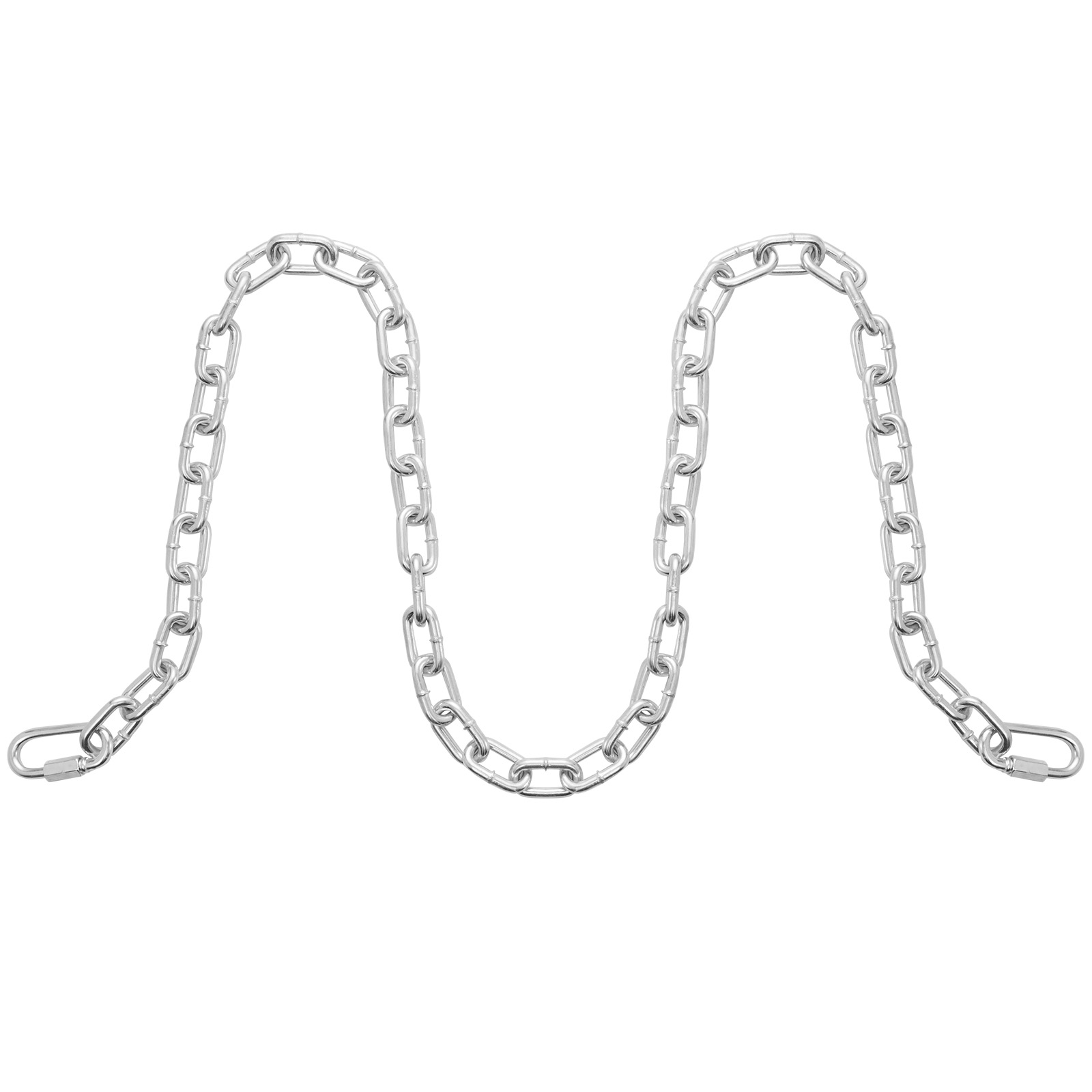 Uimoso Zinc Plated Proof Coil Chain 3/16",5/16",1/8" Carbon Steel Chain ...