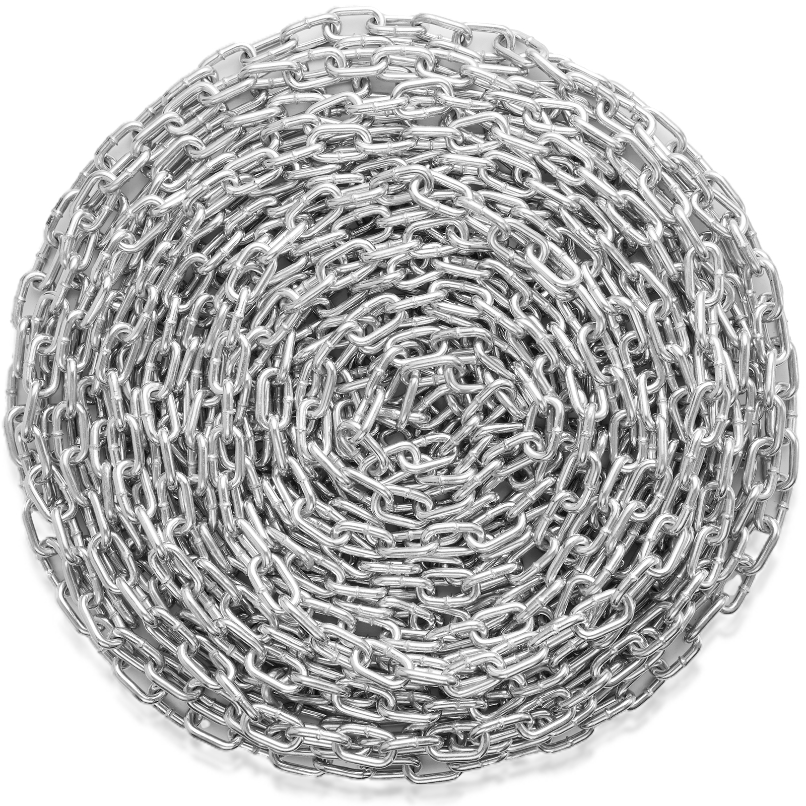 Uimoso Zinc Plated Proof Coil Chain 3/16",5/16",1/8" Carbon Steel Chain ...
