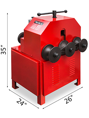 VEVOR Pipe Tube Bender, 9 Round and 8 Square Die Set Electric Pipe Tube ...
