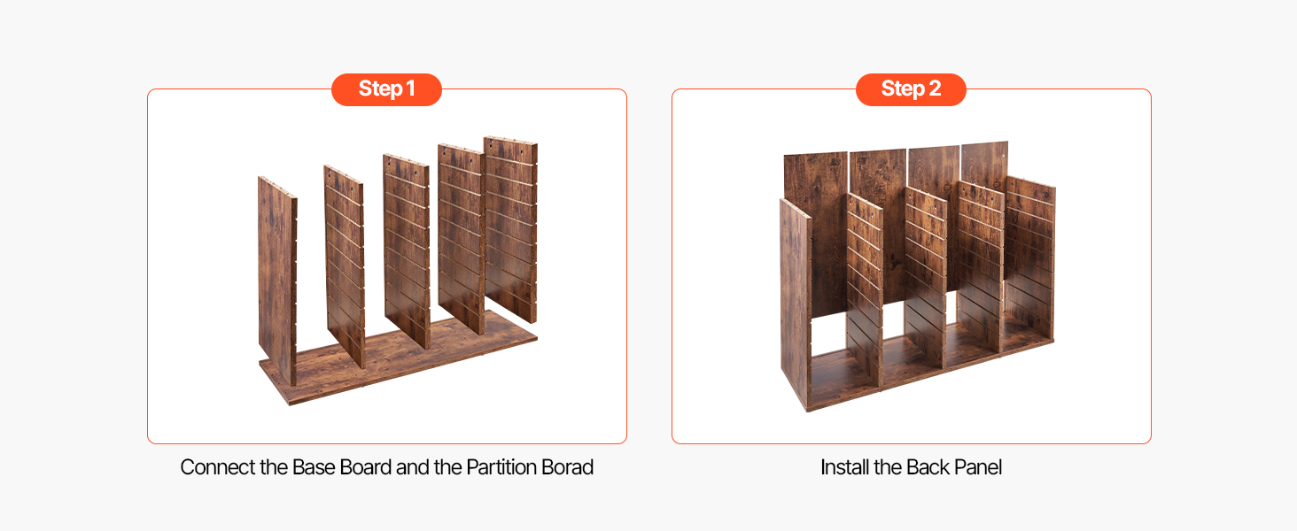 VEVOR Literature Organizer, 36 Compartments Office Mailbox with ...