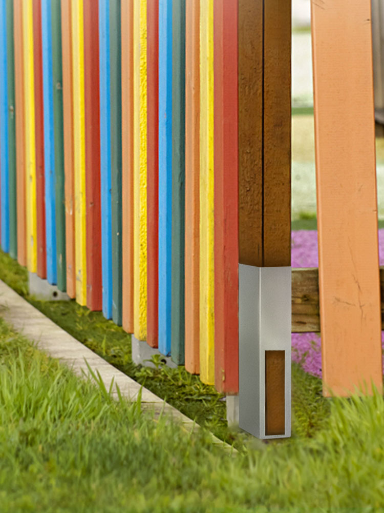 VEVOR Post Mount Tower 2PCS Fence Post for Vinyl Fence 5 x 5 x 36 Inch ...