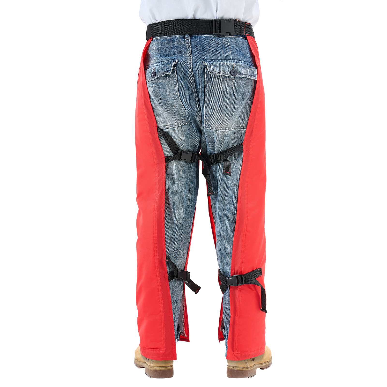 Chainsaw Chaps 34.25"-39.7" Apron Style Forestry Chainsaw Safety Chaps ...