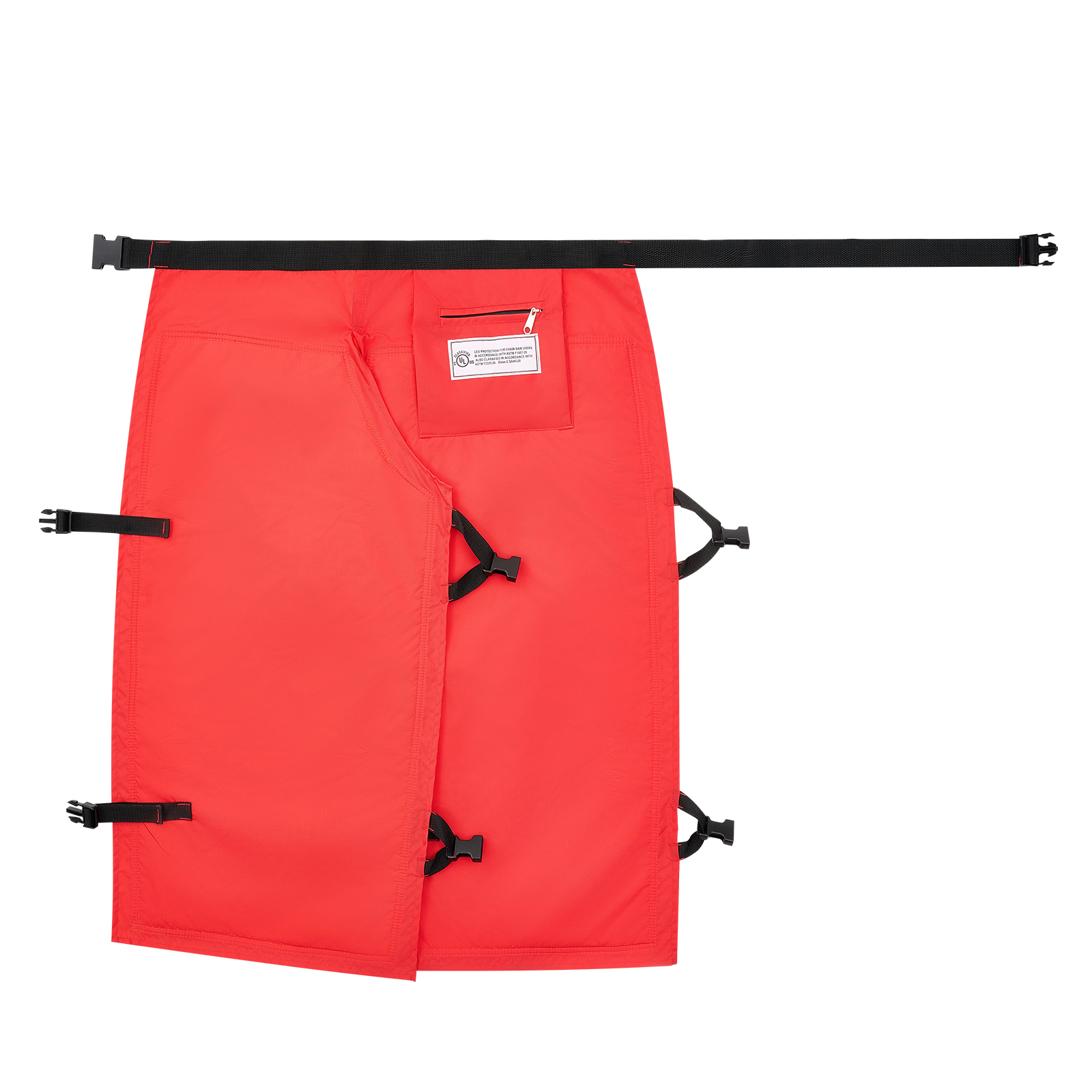 Chainsaw Chaps 34.25"-39.7" Apron Style Forestry Chainsaw Safety Chaps ...