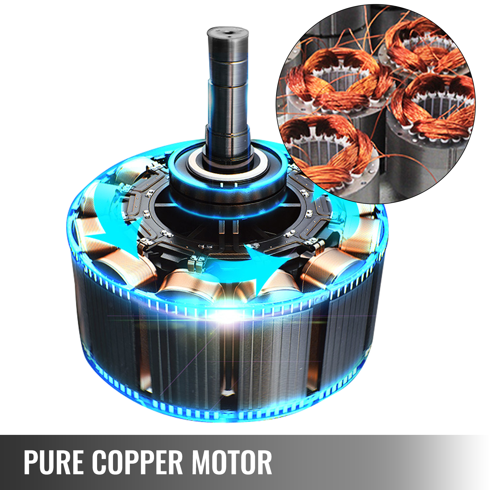 VEVOR VEVOR Ultra Quiet Air Compressor 0.75 HP, Air Compressor 2 Gallon ...