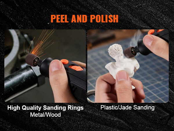 VEVOR VEVOR Rotary Tool Kit Variable Speed Rotary Tool 118 PCS for ...