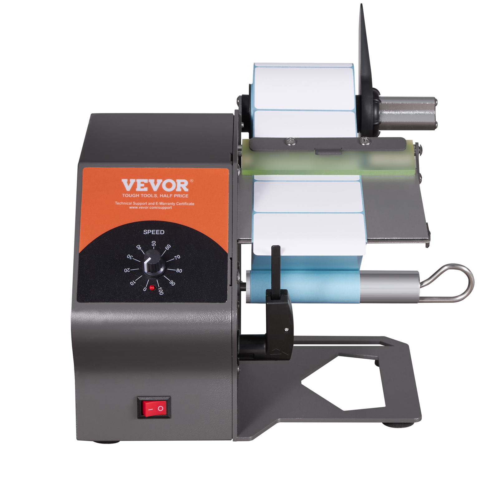 VEVOR Automatic Label Dispenser Sticker Separating Machine 0.6/0.2"-4.9 ...