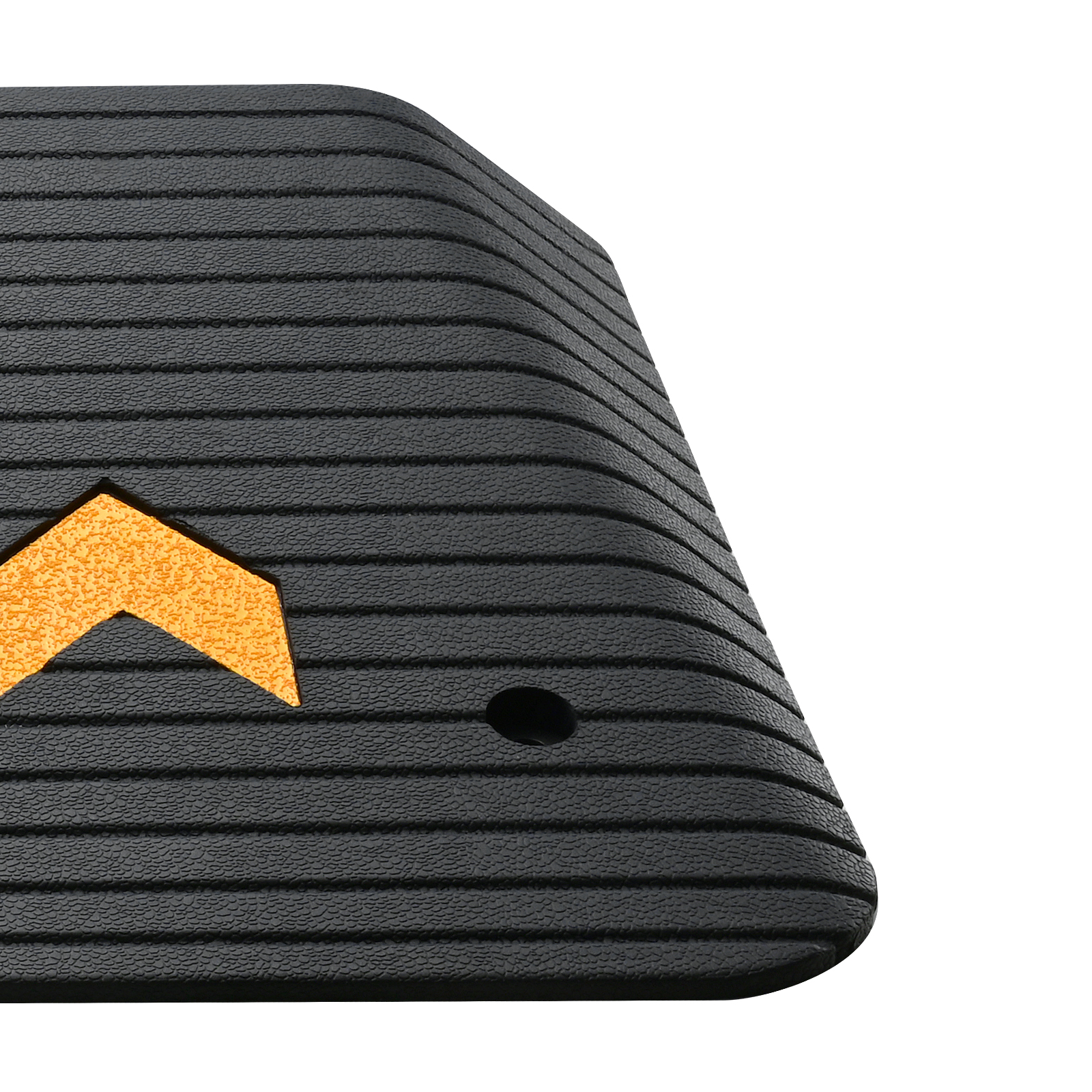 VEVOR Rubber Threshold Ramp, 4" Rise Wheelchair Ramp Doorway, Recycled ...