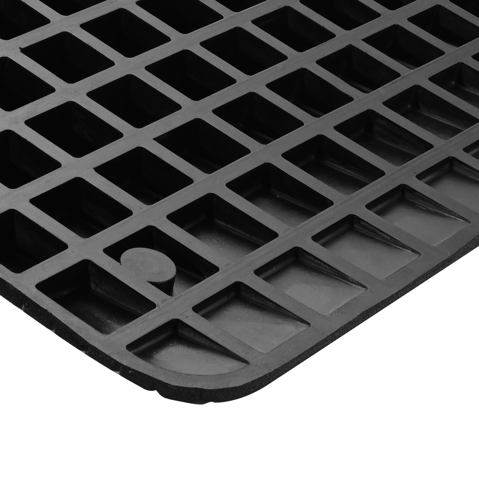 VEVOR Rubber Threshold Ramp Door Ramp 4" Rise 15 tons Load Rubber Curb ...