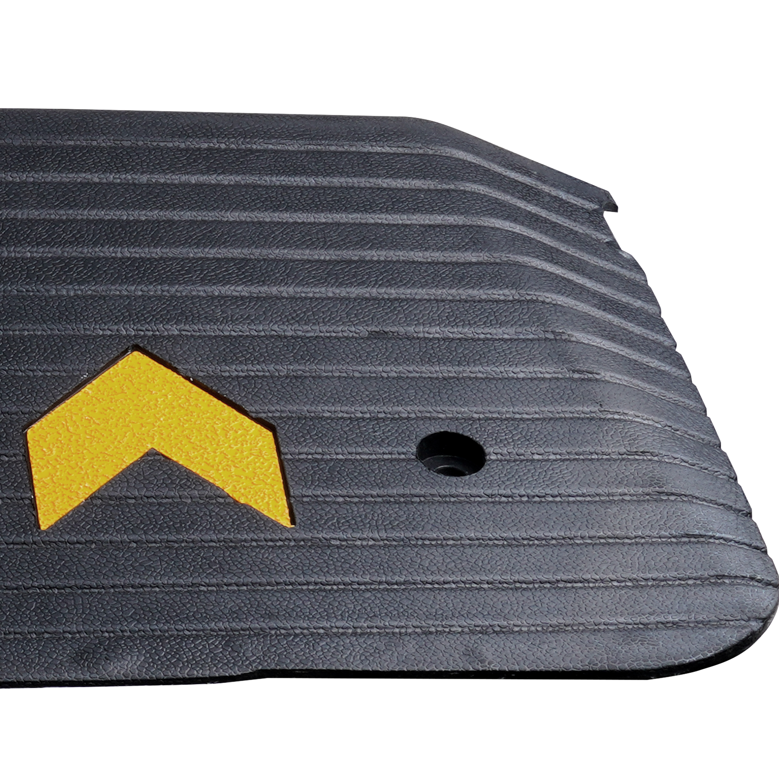 VEVOR Rubber Threshold Ramp, 2" Rise Threshold Ramp Doorway, Recycled ...