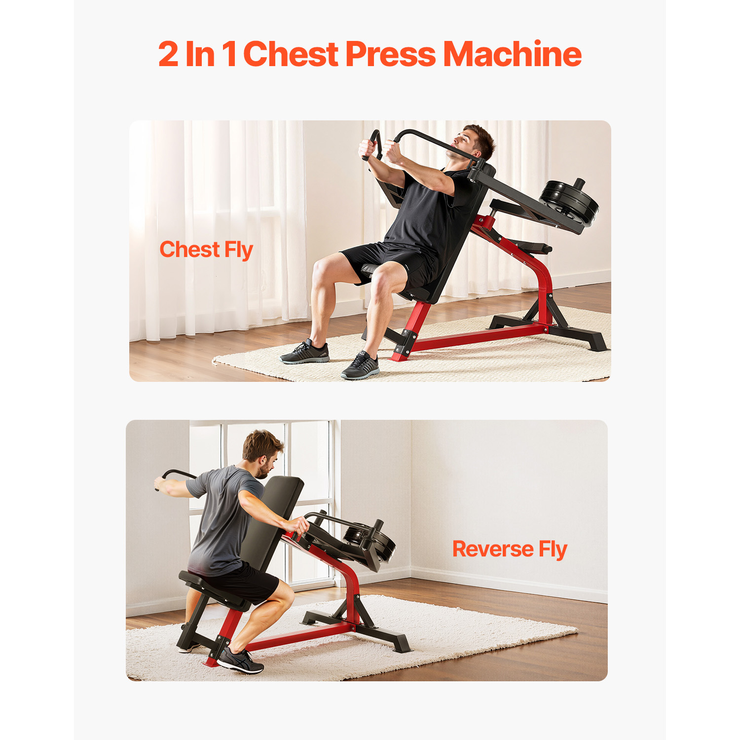 Uimoso Chest Press Machine for Upper Body Workouts in Home Gym Settings ...