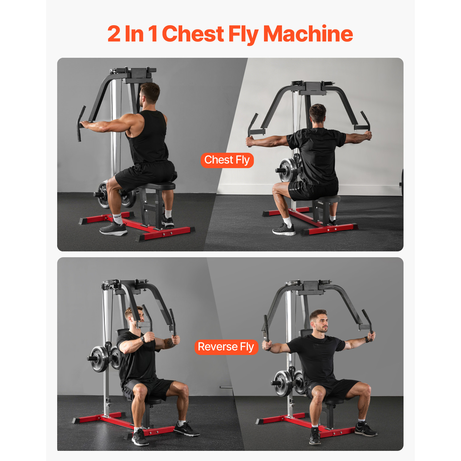 Uimoso Chest Press Machine for Upper Body Workouts in Home Gym Settings ...